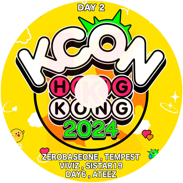 K-POP DVD KCON 2024 IN HONGKONG 2DAY 2024.03.31 - ATEEZ ZEROBASEONE DA – KC-SHOP
