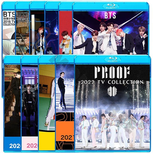 Blu-ray BTS 2016-2022 TV COLLECTION 11枚SET - PROOF permission to dance ...